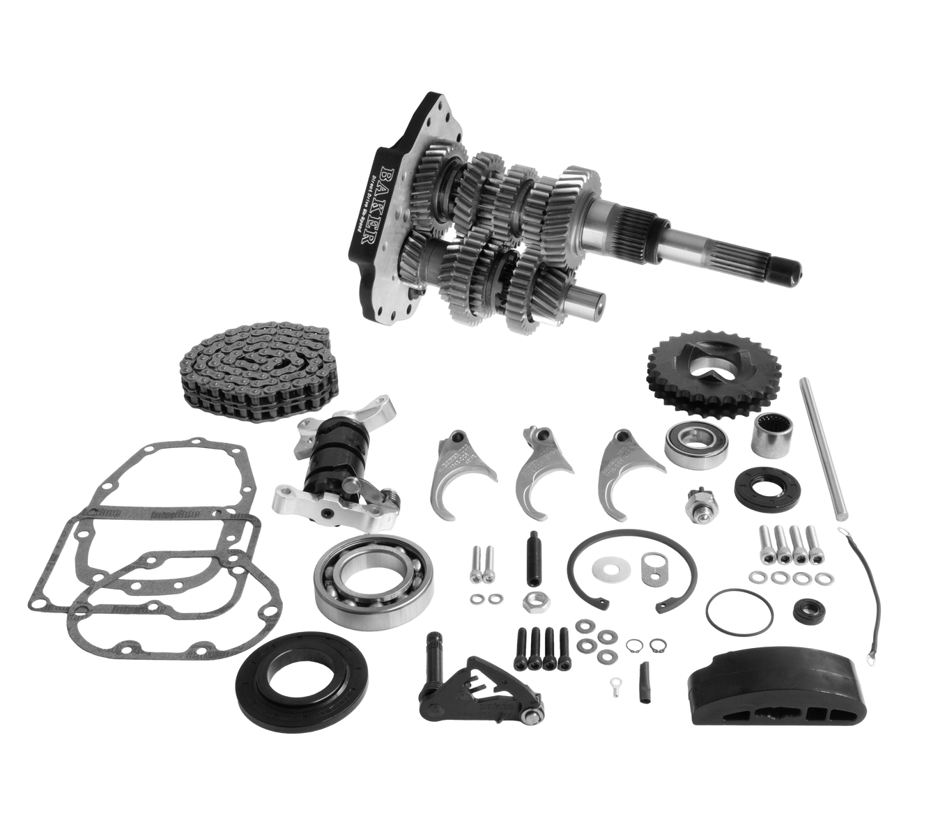 DD6: Direct Drive 6-Speed Builder's Kit – BAKER Drivetrain